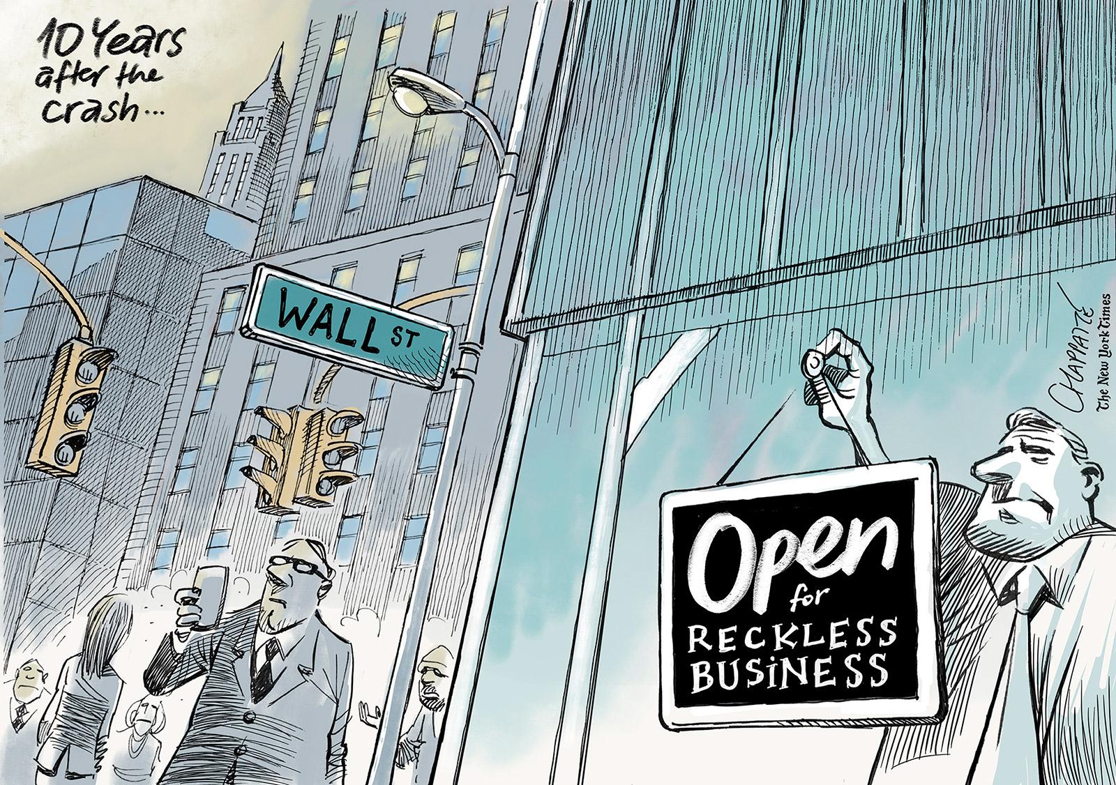 Financial crisis | Globecartoon - Political Cartoons - Patrick Chappatte Financial crisis | Globecartoon - Political Cartoons - Patrick Chappatte