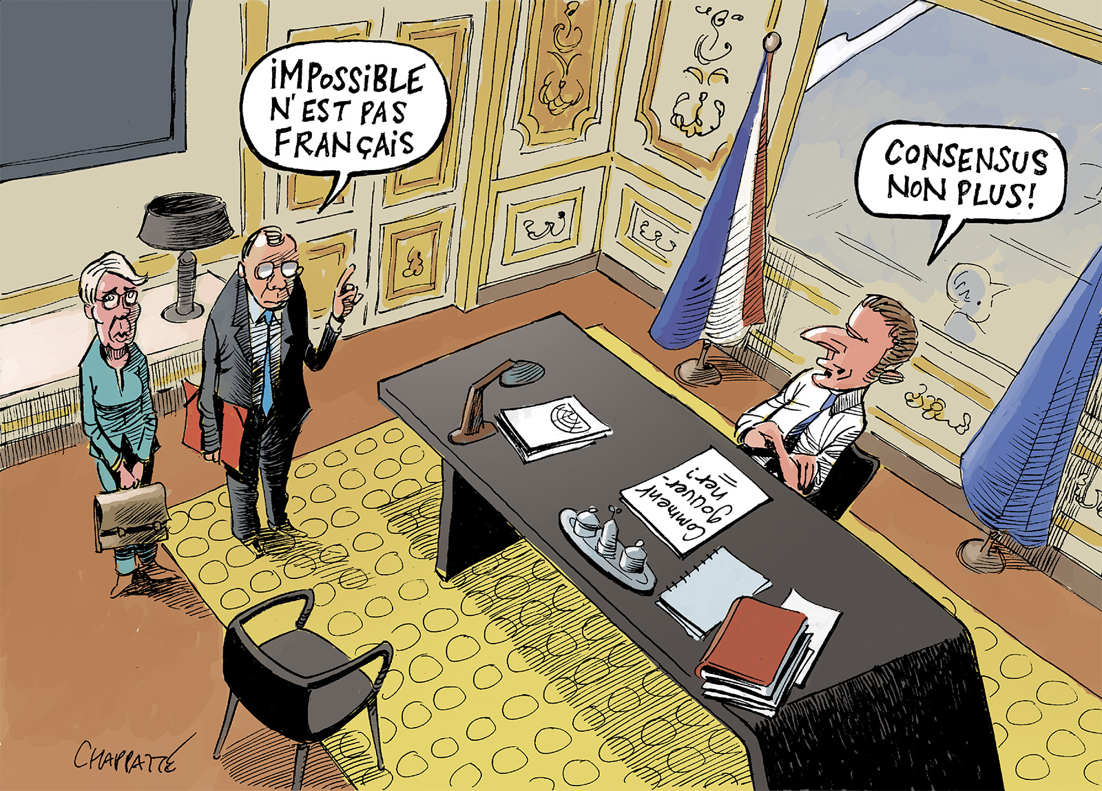 Comment gouverner la France? | Globecartoon - Political Cartoons ...