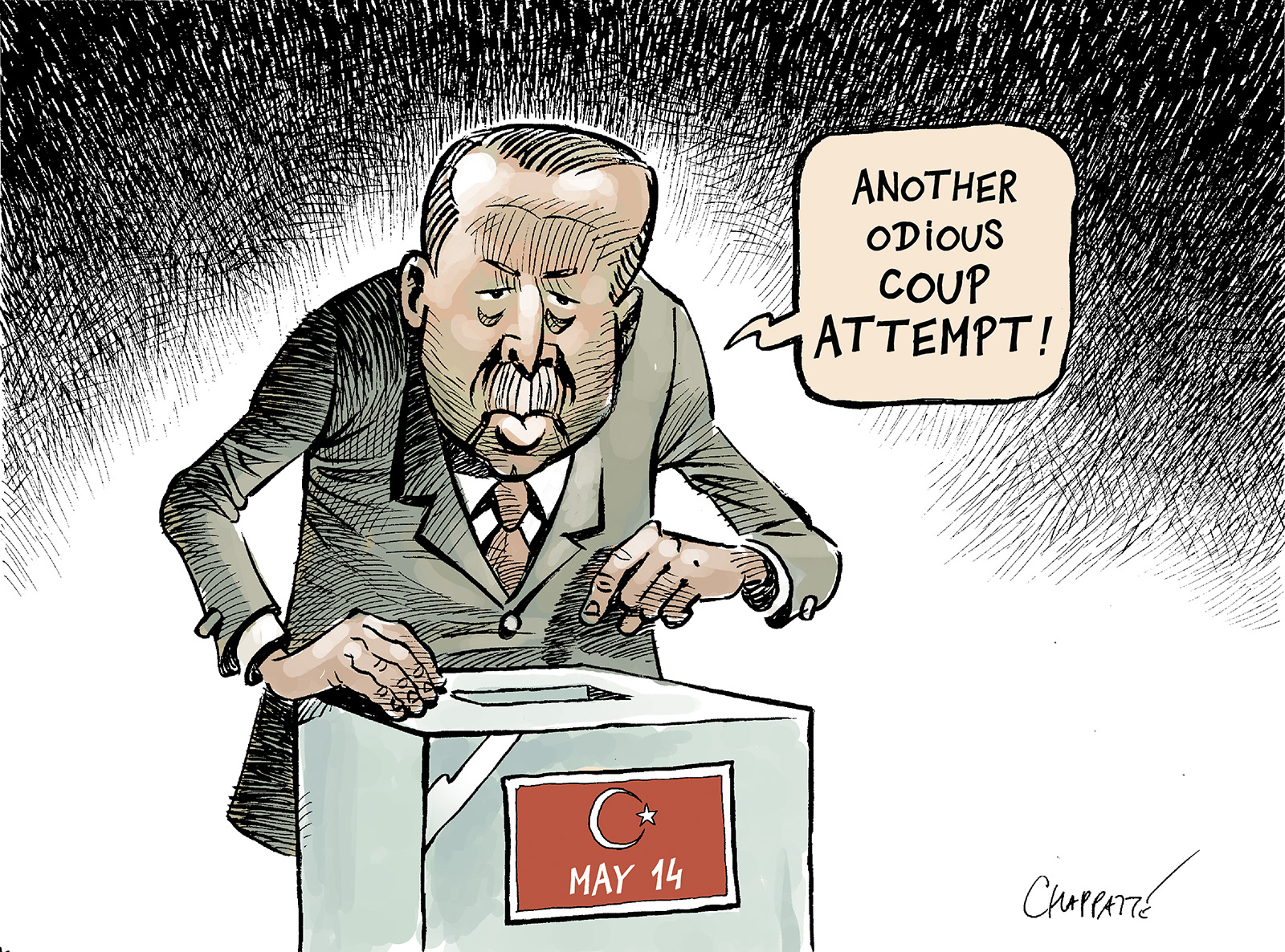 Turkey's presidential election | Globecartoon - Political Cartoons ...