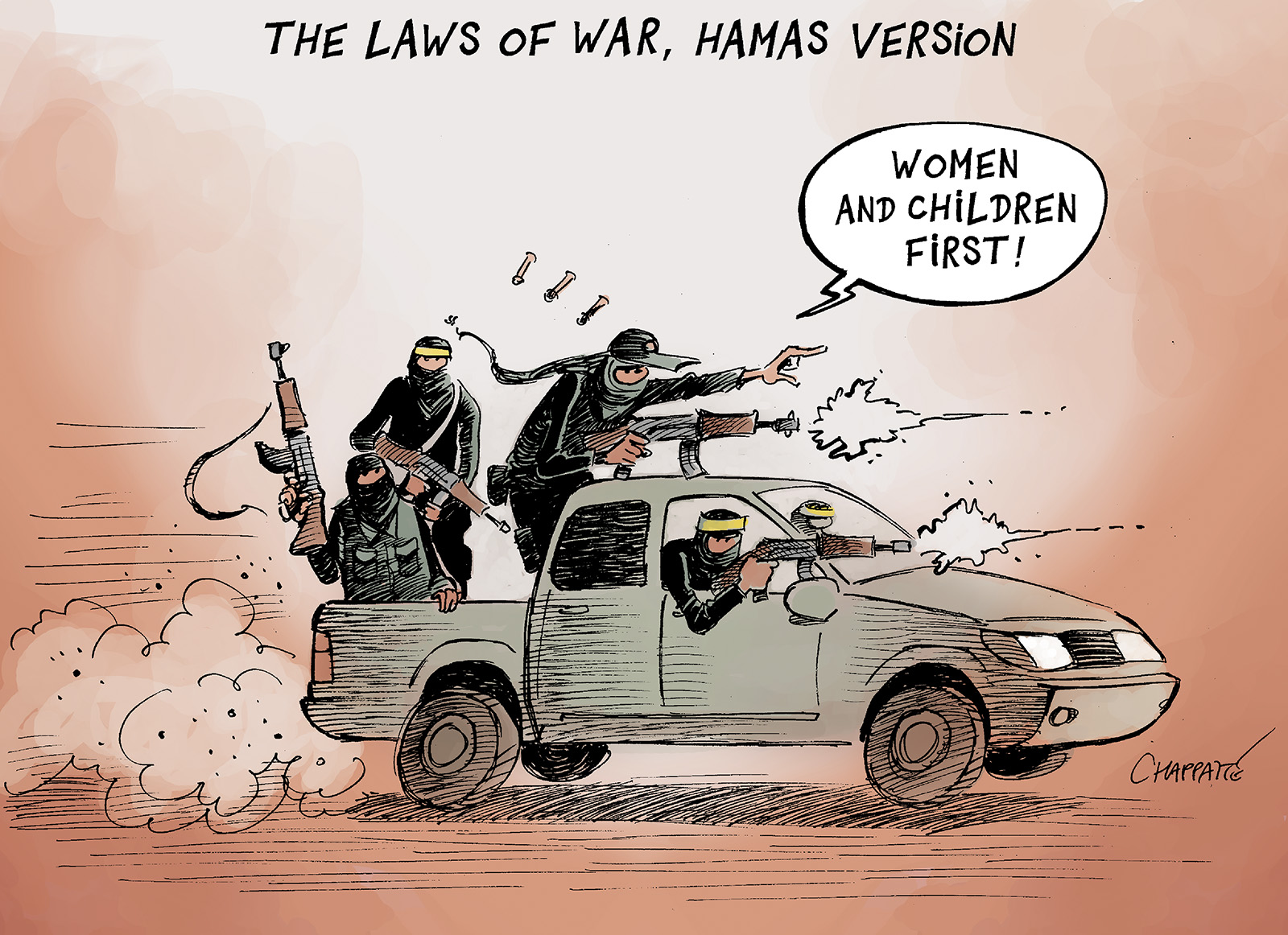 Israel attacked at its heart | Globecartoon - Political Cartoons ...