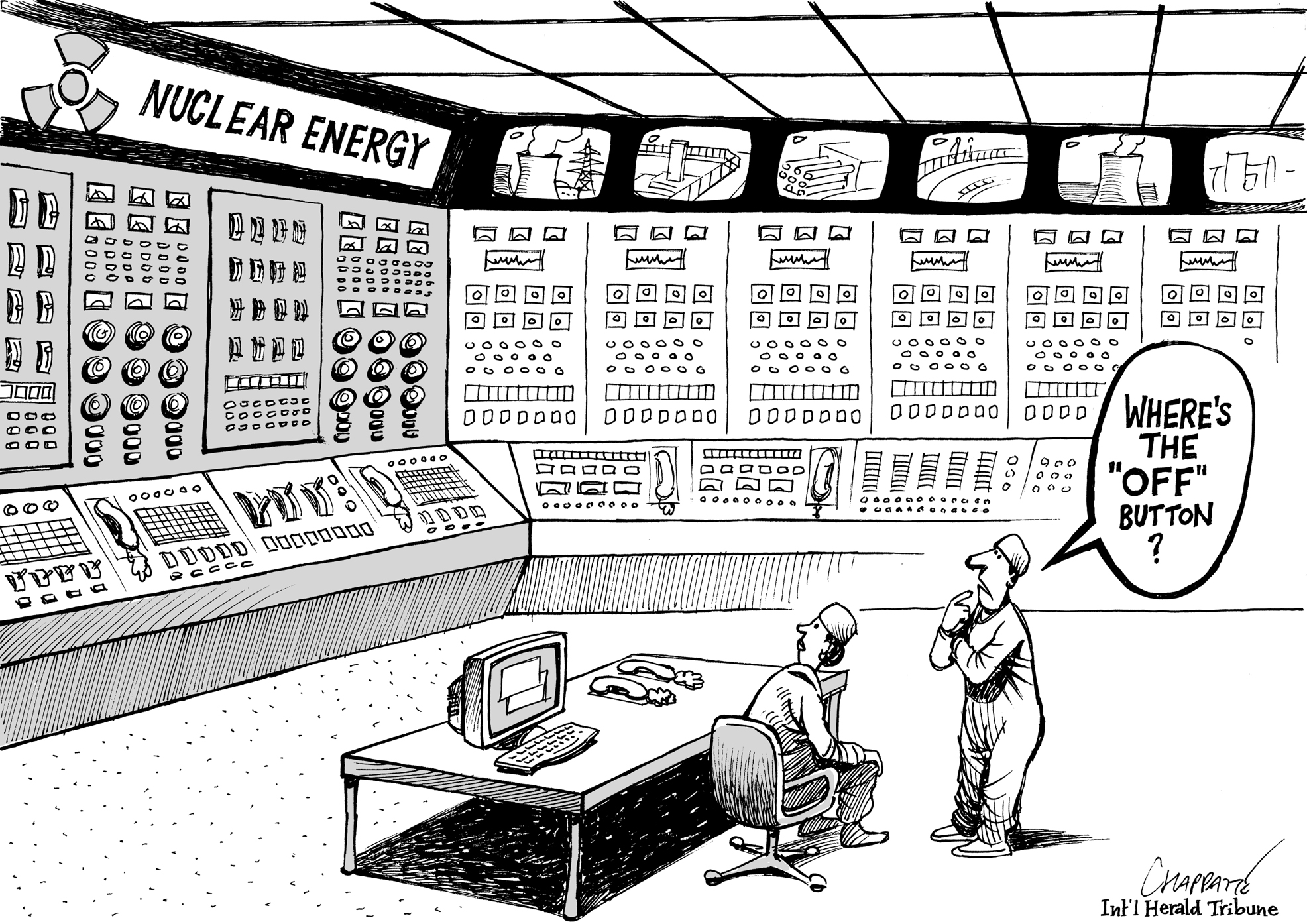 How to Get Rid of Nuclear Energy? | Globecartoon - Political Cartoons ...