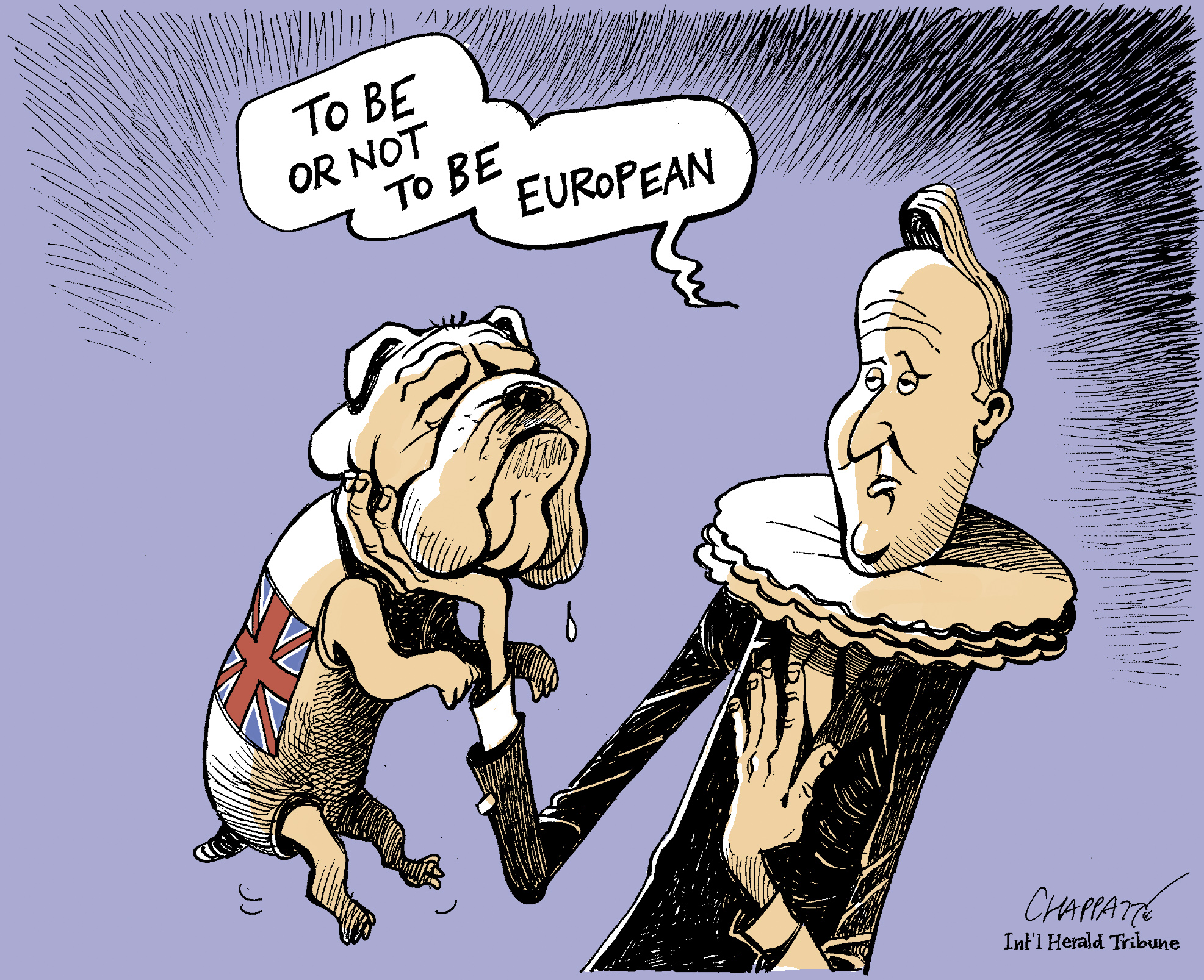 The U.K. and Europe | Globecartoon - Political Cartoons - Patrick Chappatte