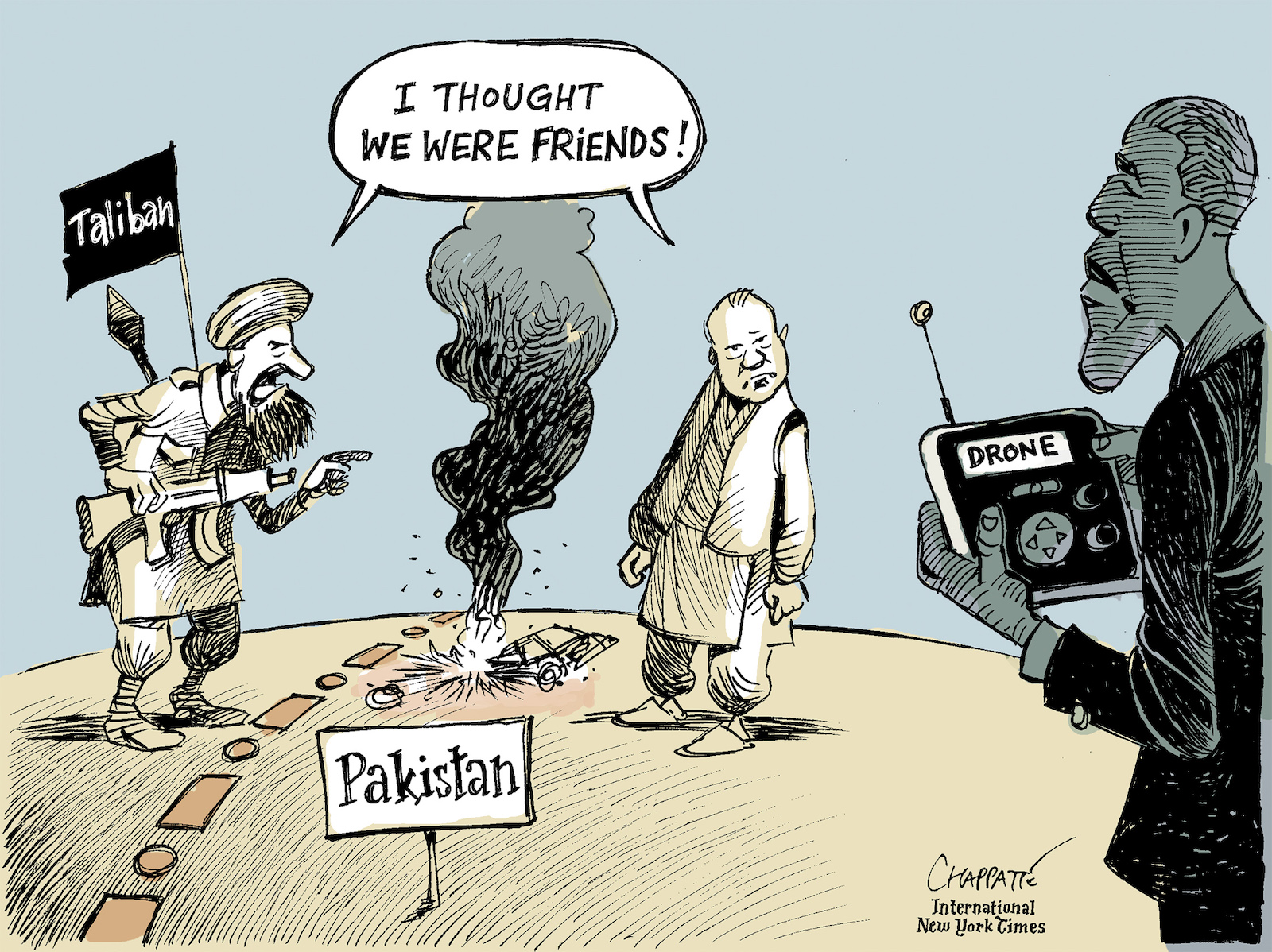 U.S. kills Taliban leader in Pakistan | Globecartoon - Political ...