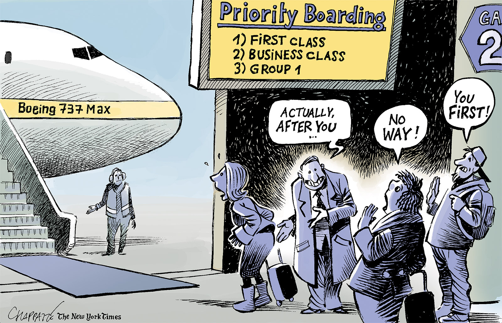 Safety concerns around Boeing 737 Max | Globecartoon - Political ...