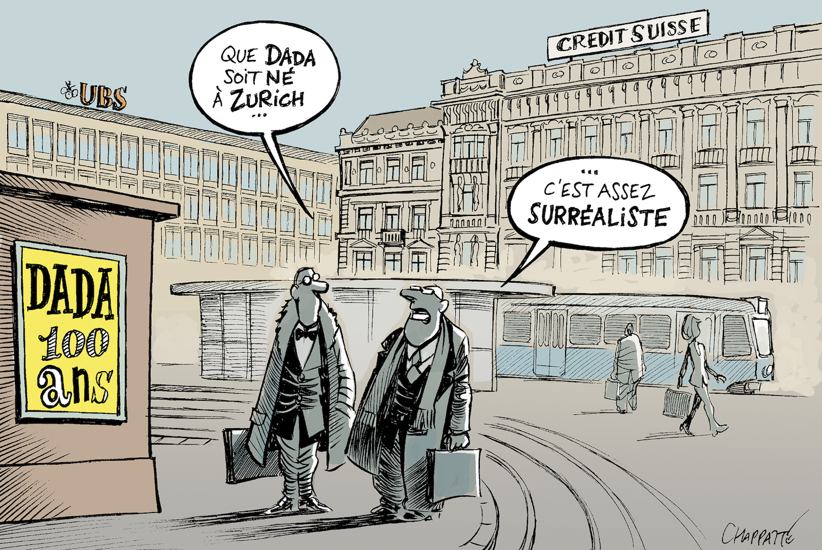 Le Dadaïsme a 100 ans | Globecartoon - Political Cartoons - Patrick ...