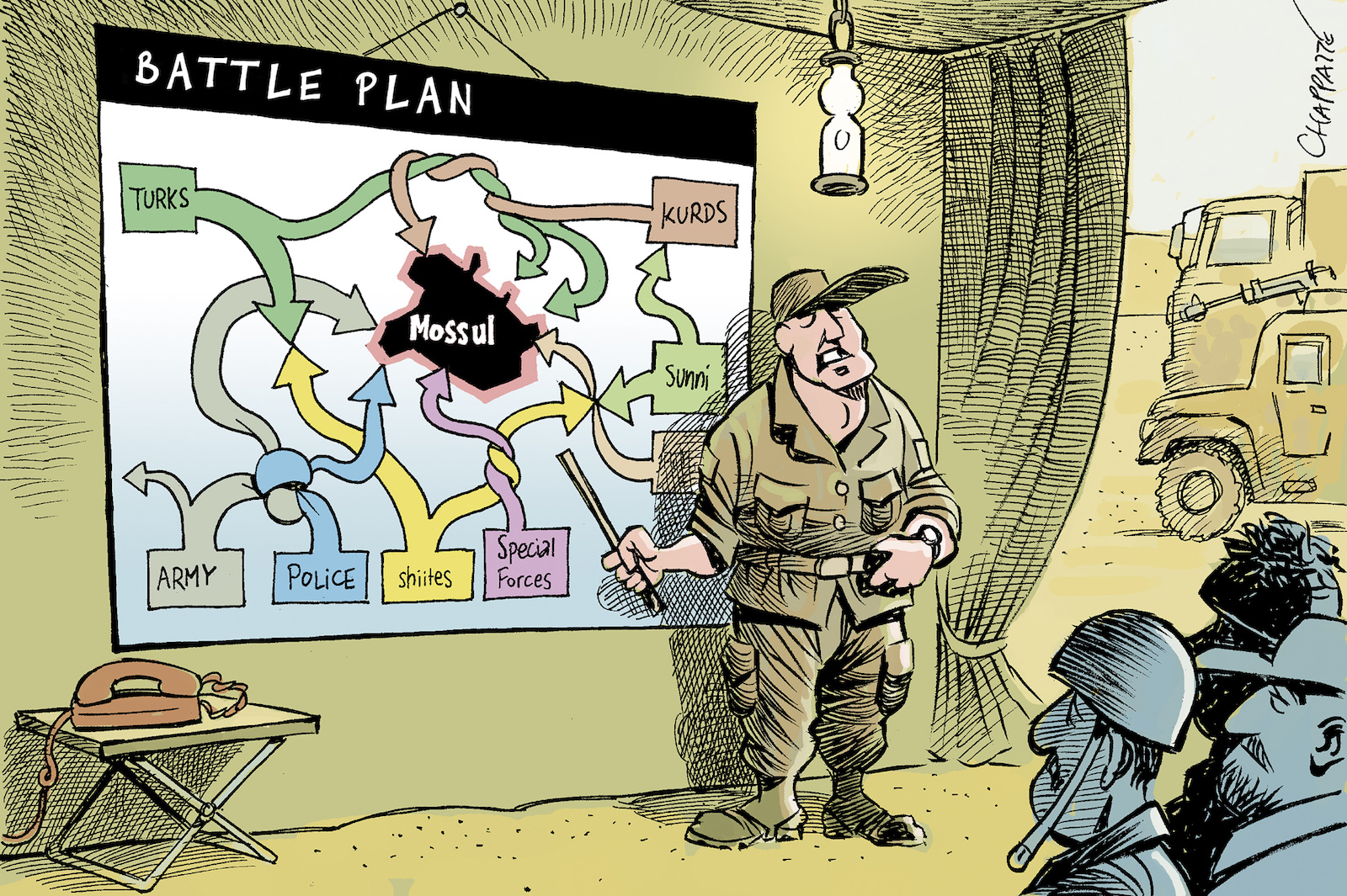 The battle for Mosul | Globecartoon - Political Cartoons - Patrick ...