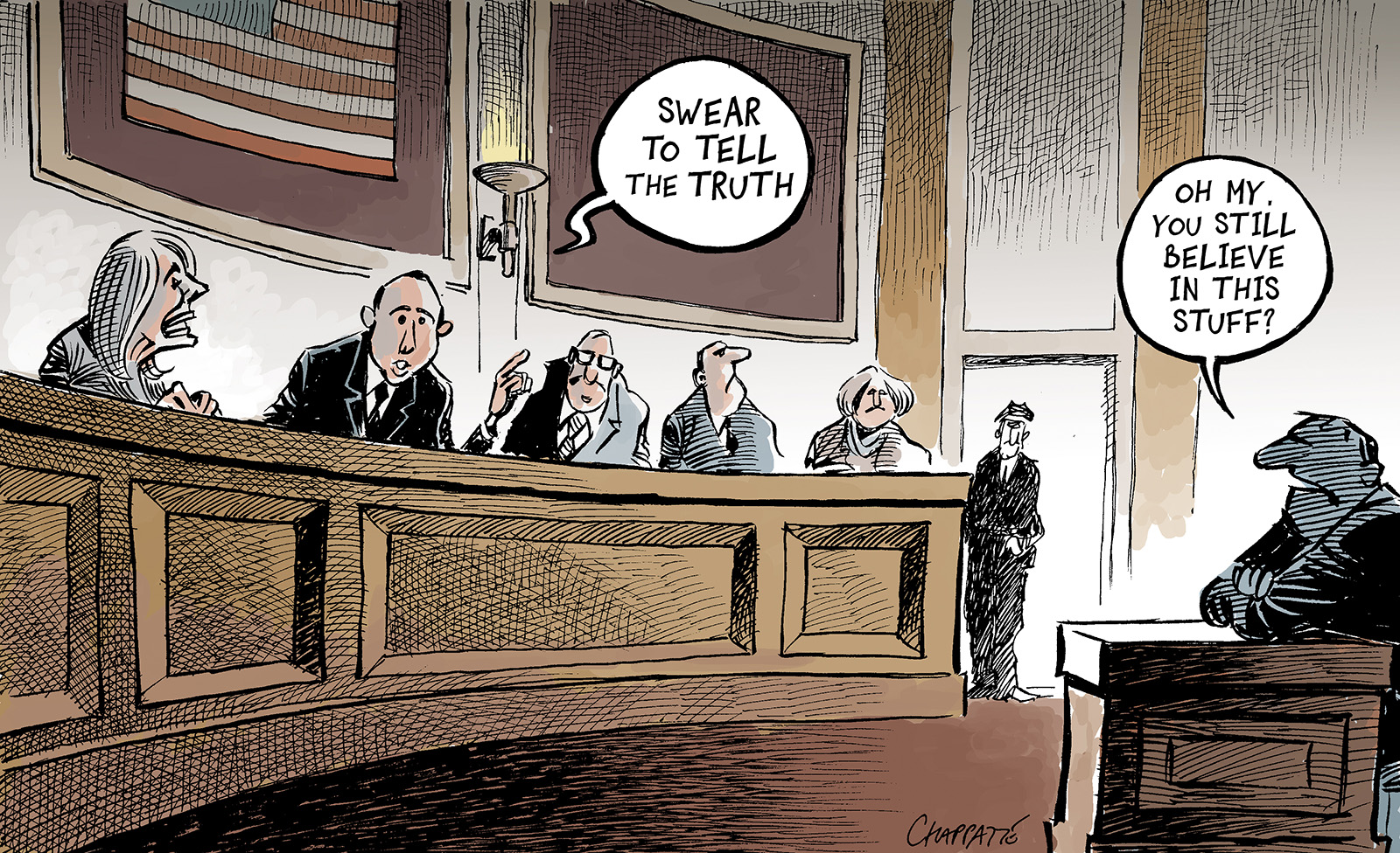 Impeachment hearings start | Globecartoon - Political Cartoons ...