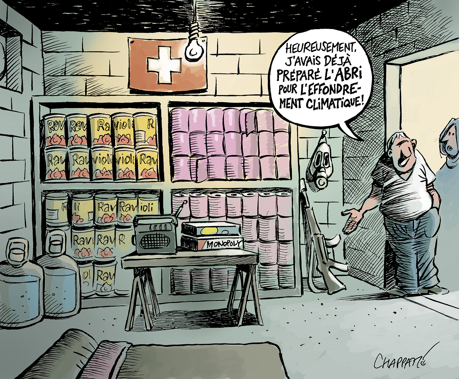 La vie en confinement (I) | Globecartoon - Political Cartoons - Patrick ...