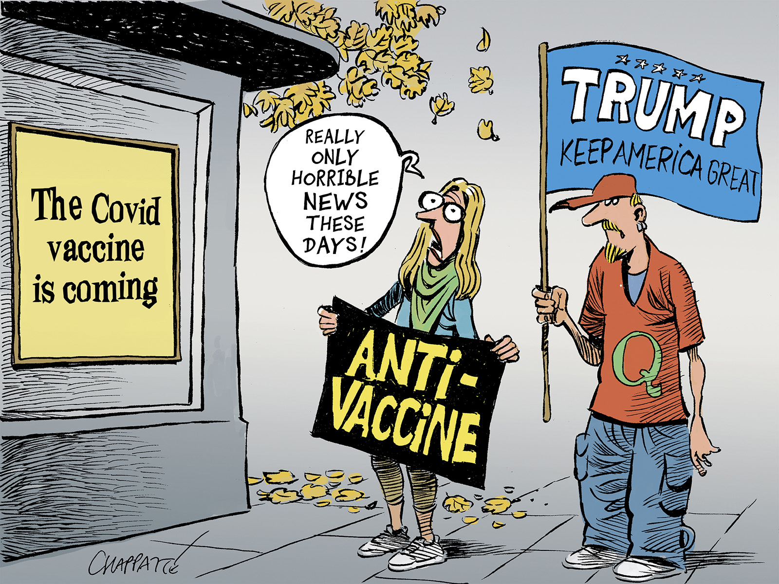 The Covid vaccine is coming | Globecartoon - Political Cartoons ...