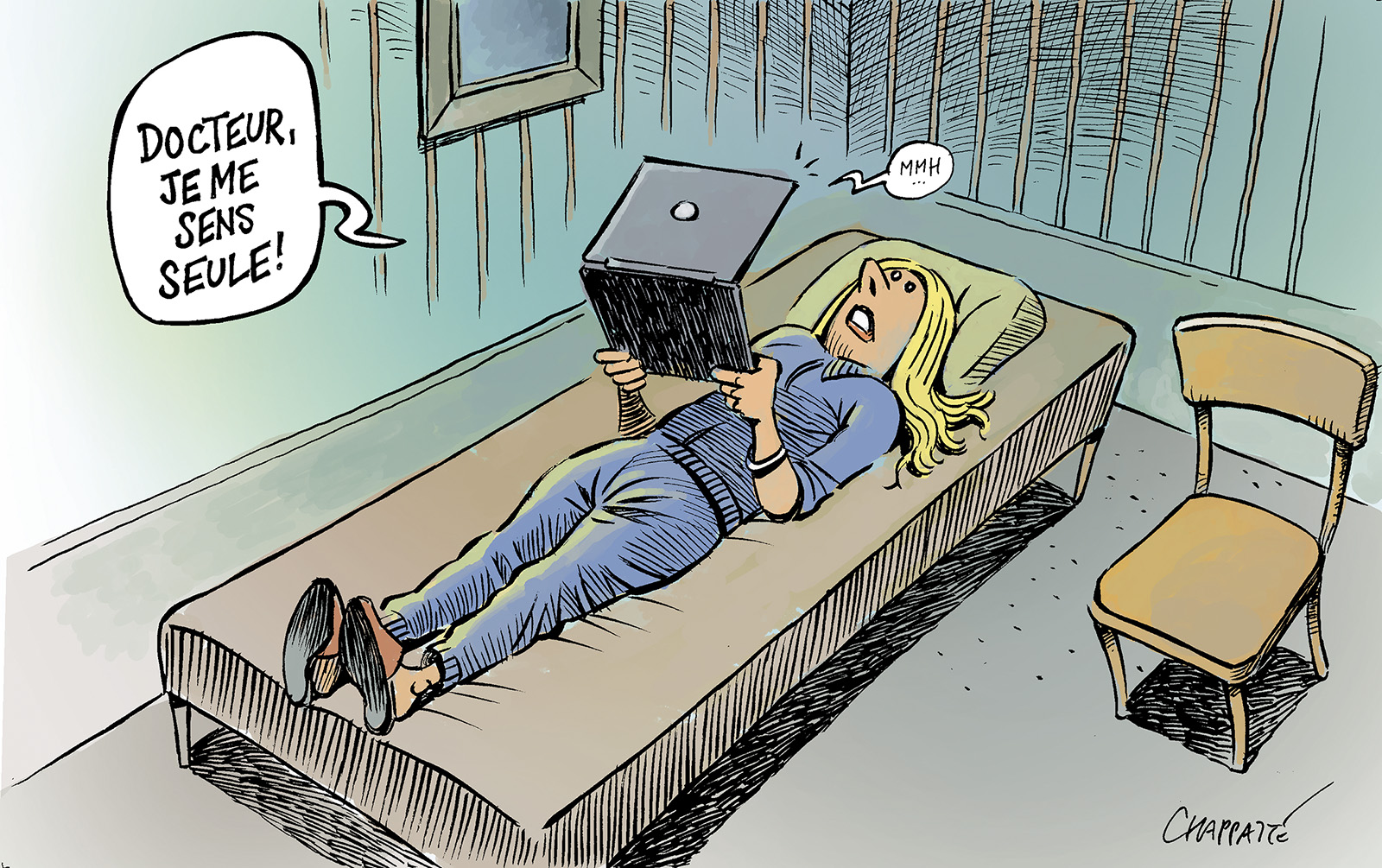 Blues du confinement | Globecartoon - Political Cartoons - Patrick ...