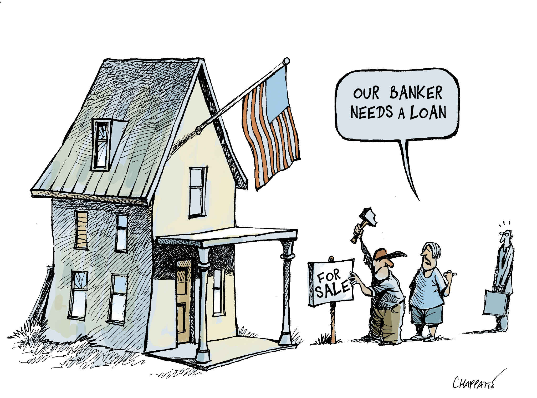 Help the Economy! | Globecartoon - Political Cartoons - Patrick Chappatte